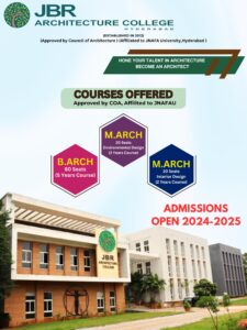 JBR Architecture College – Hyderabad