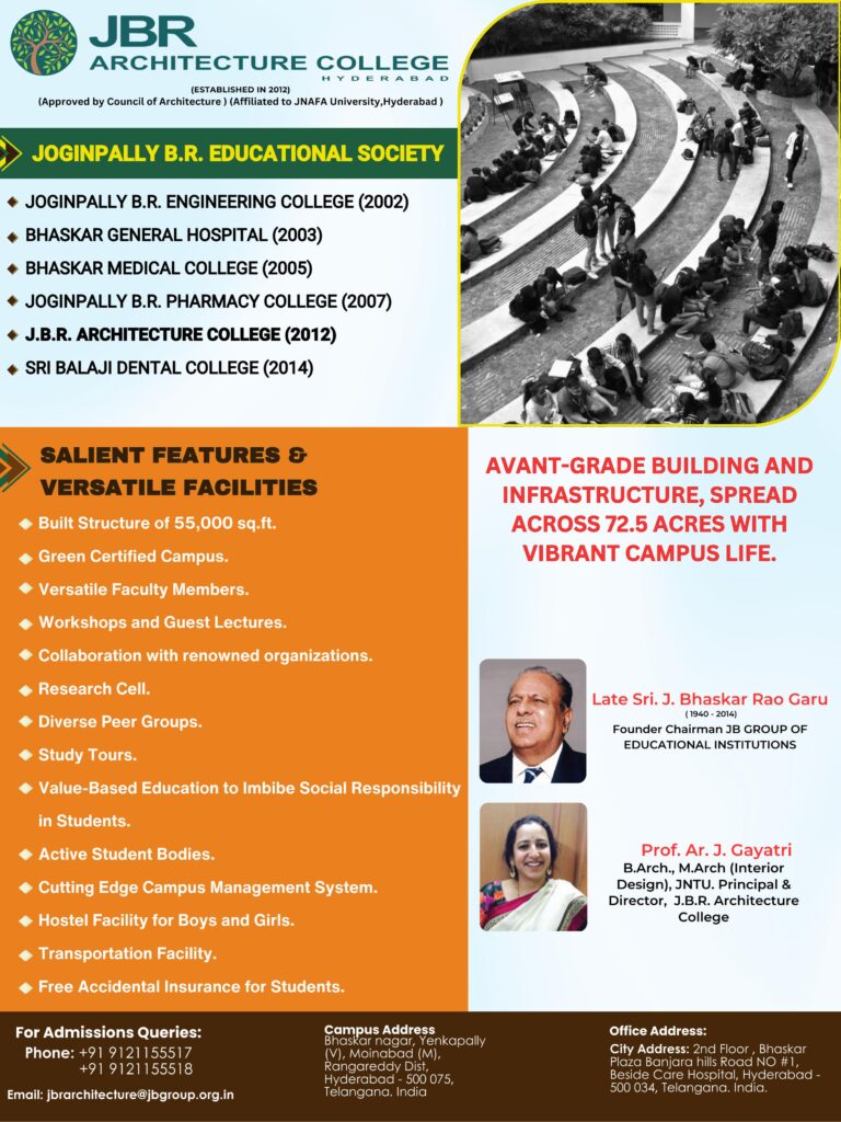 JBR Architecture College – Hyderabad